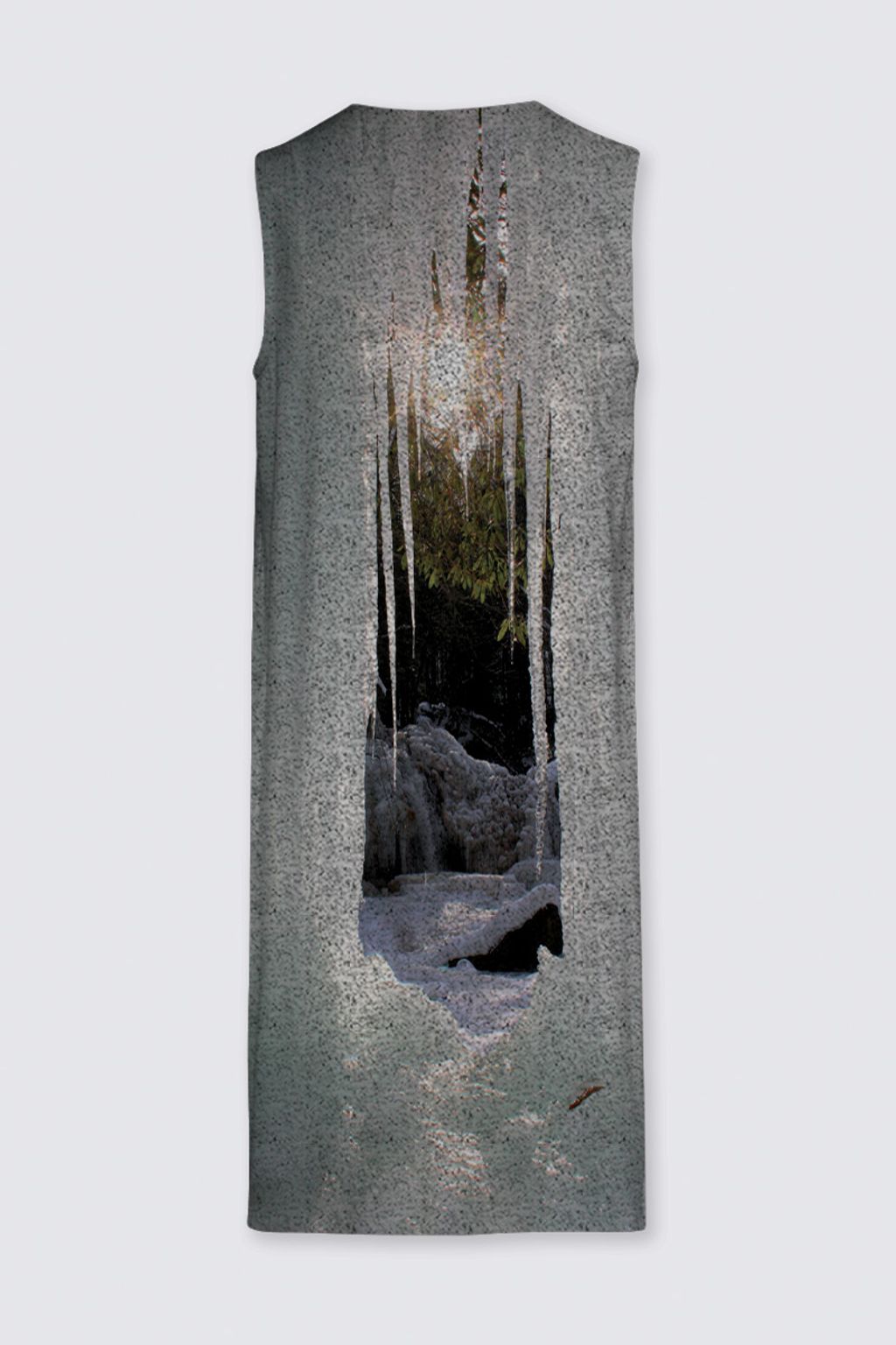 Ice cave and waterfall Maria Vest -Le Galeriste - Wearable Art - Made ...